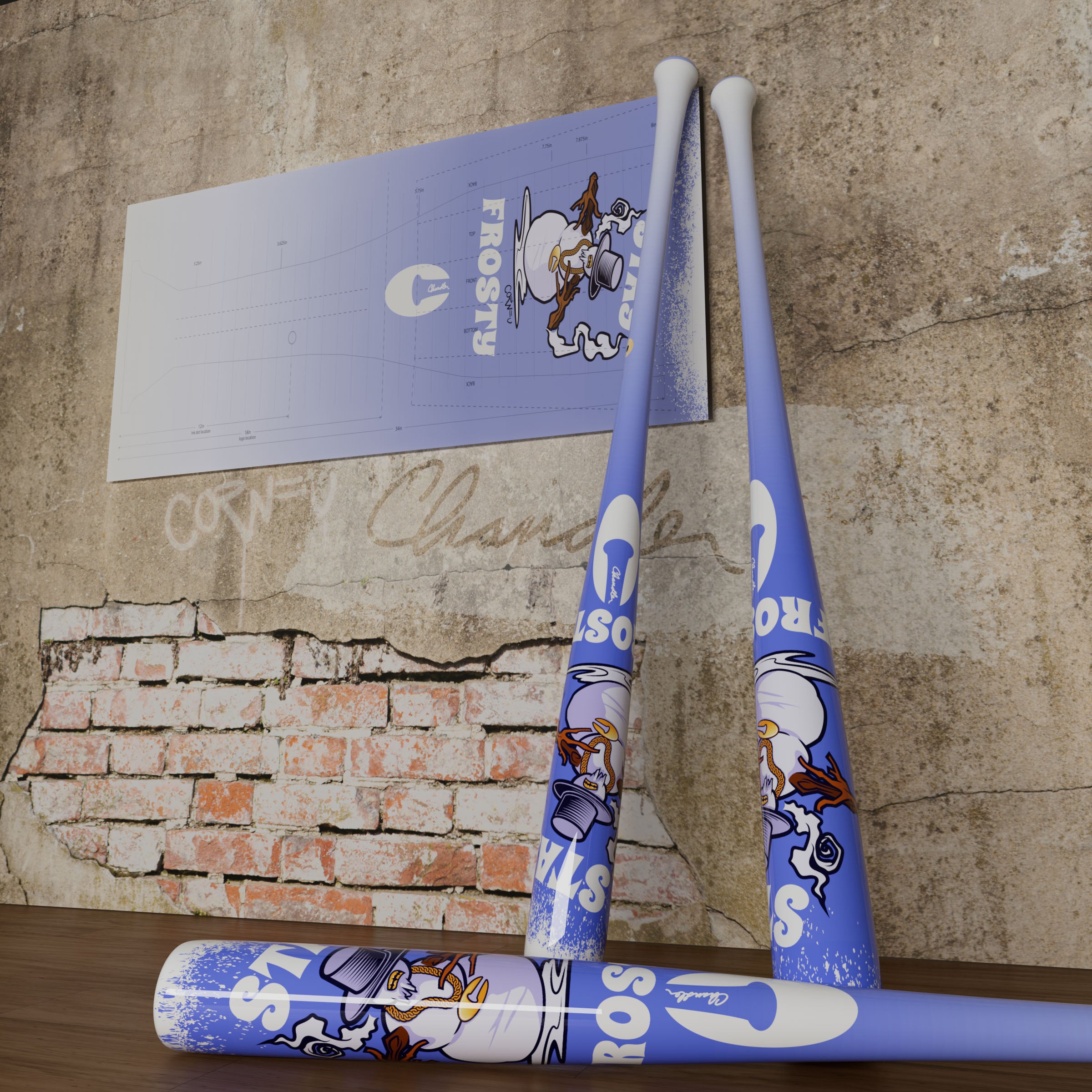 Stay Frosty | Limited Edition Chandler Bat
