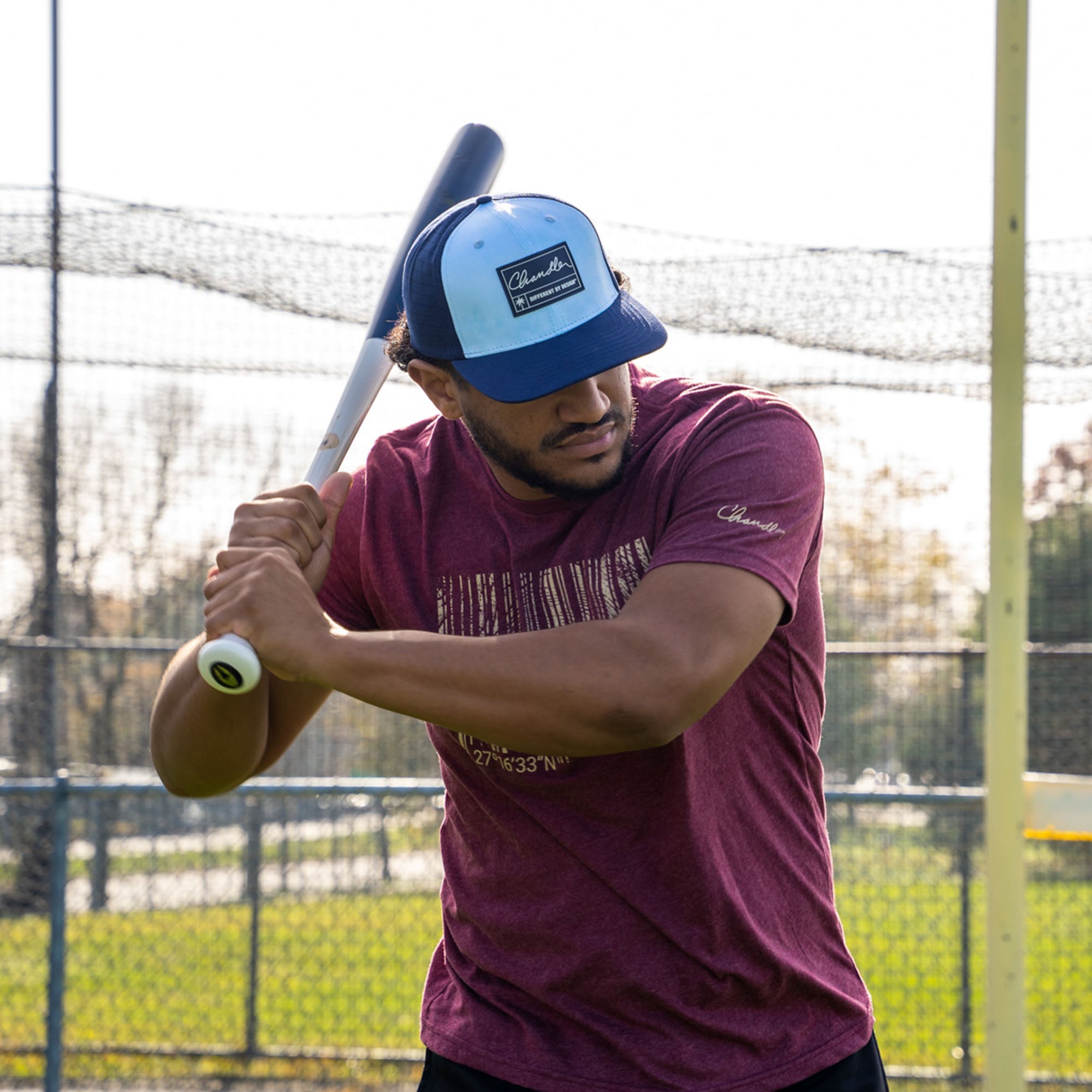 Chandler Bats | Chandler Patch Snapback (Blue)