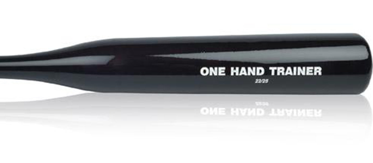 One Hand Custom Pro Wood Bat Trainer (Short) | Chandler Bats